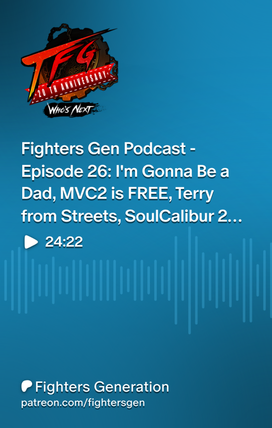 TFG Start Page | Mobile | Fighting Game News