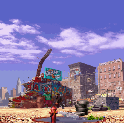 Street Fighter III: 3rd Strike - Animated Stages